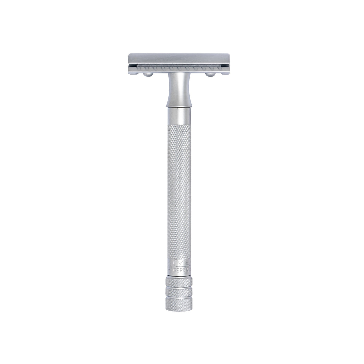 MERKUR 22C Long Handle Safety Razor, Matt Chrome Finish - MERKUR Razors ...
